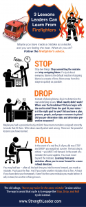 Leadership Lessons From Firefighters ….infographic | Strength Leader